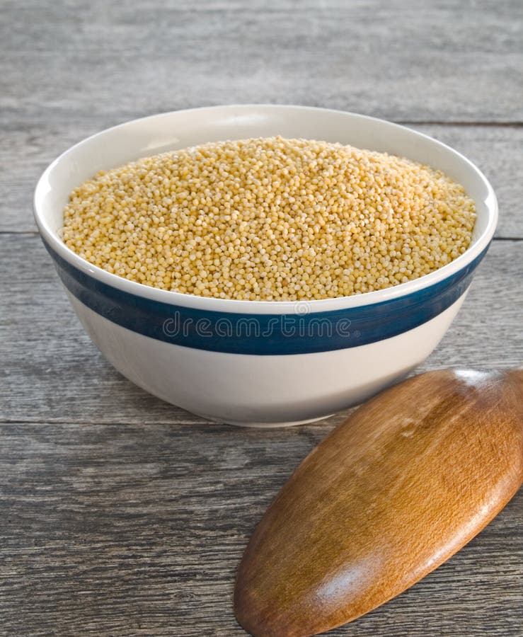 Millet stock image. Image of uncooked, carbohydrate, vertical - 8002111