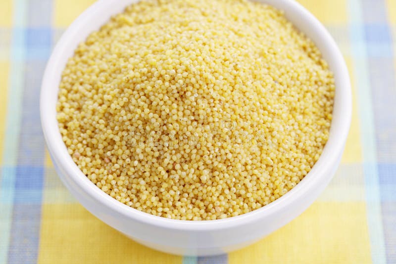 Millet stock photo. Image of millet, ingredient, pearl - 45091700