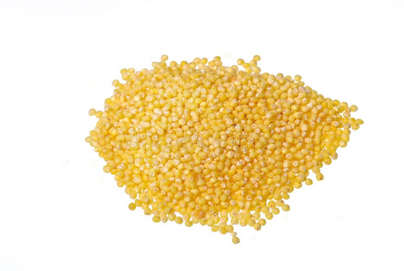 Millet grains stock image. Image of natural, vegetarian - 13643329