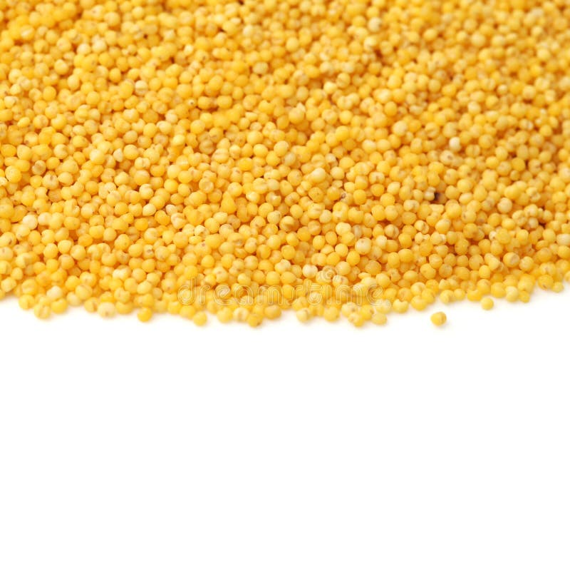 Millet stock photo. Image of cereal, healthy, ingredient - 121922592