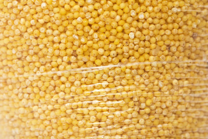 Millet in a plastic bag stock photo. Image of millet - 103591462