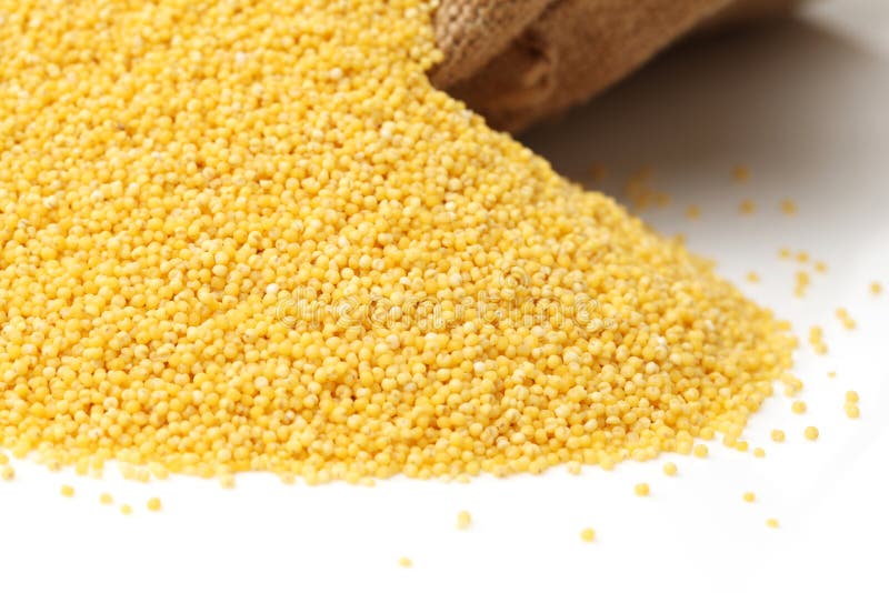 Millet stock image. Image of millet, structure, coarse - 102146175