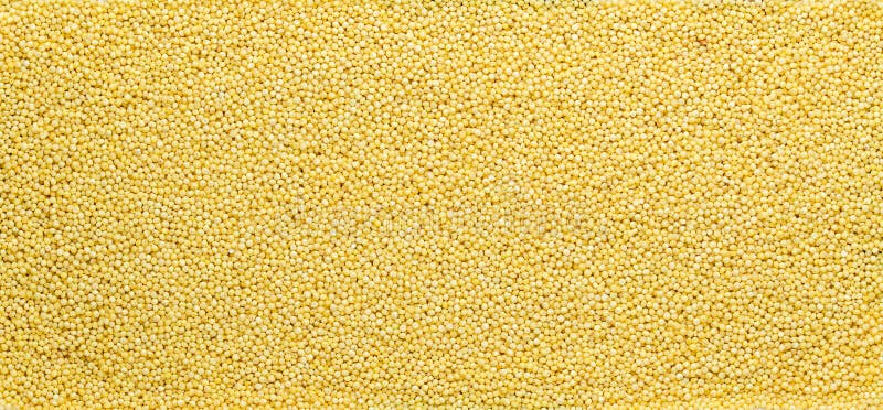 Millets Seeds Background. Dry Millet Pattern Stock Photo - Image of ...