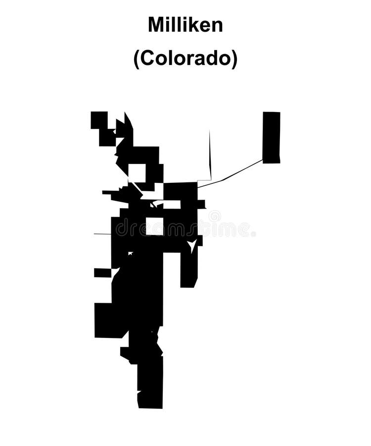 Milliken Outline Map Stock Illustrations – 1 Milliken Outline Map Stock ...