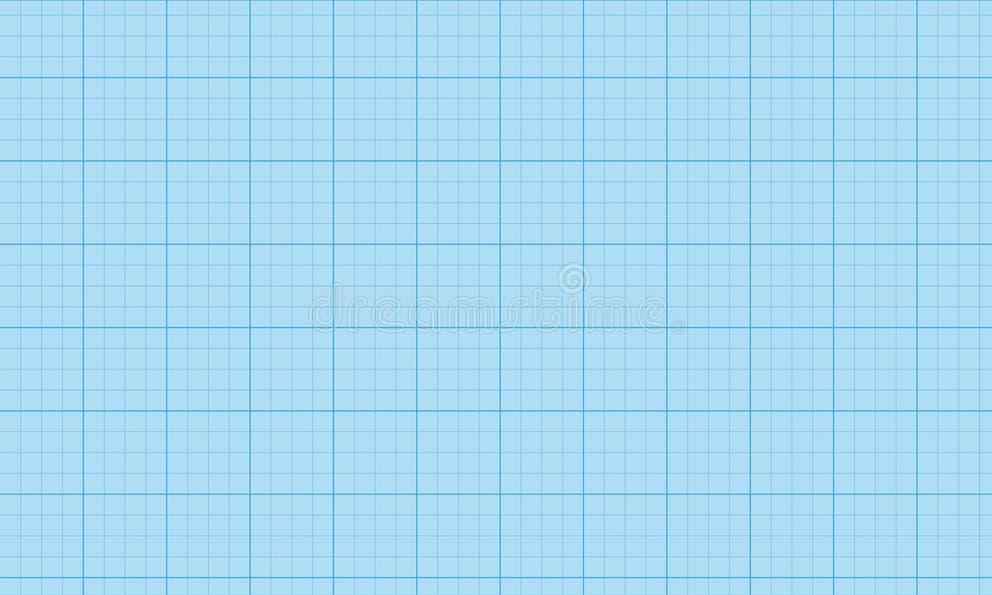 Millimeter Graph Paper, Blueprint Template. Vector Illustration. Stock ...