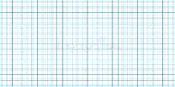 Millimeter Graph Paper. Lined Grid on White Background. Vector Blue ...