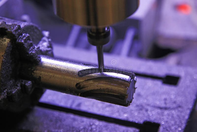 Cylindrical workpiece stock image. Image of tube, metal - 4068609