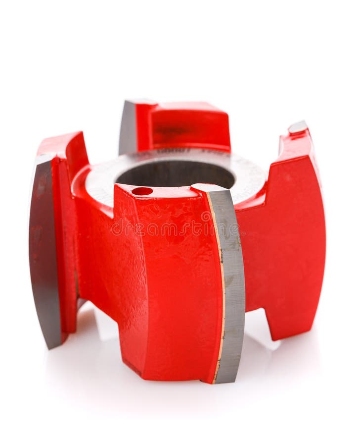 Milling Cutter Head for Wood Processing Stock Image - Image of wood ...