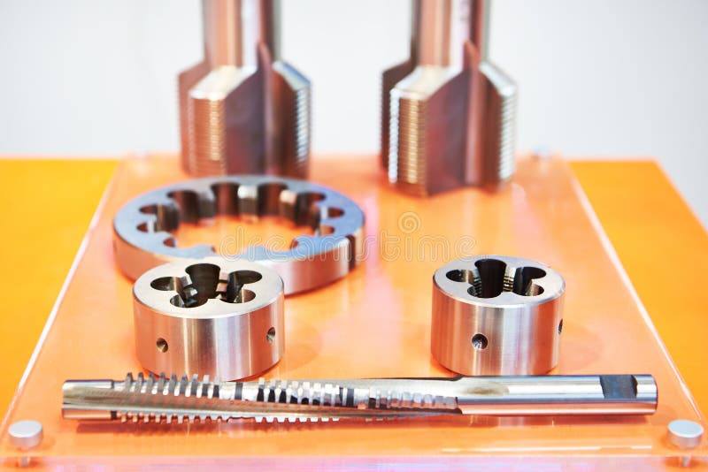 Metal Equipment Chemical Reactions for Laboratory Stock Photo - Image ...