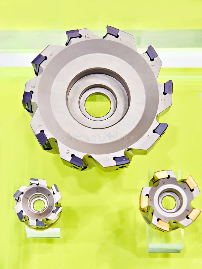Milling Cutters for Metal Processing Stock Photo - Image of cutter ...