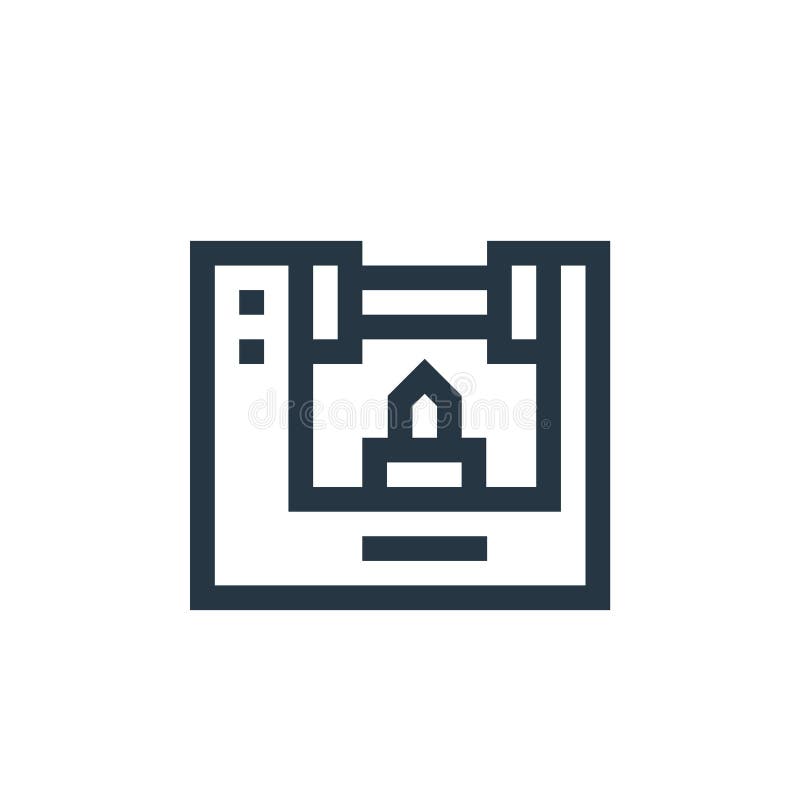 Milling Machine Icon Vector from Machinery Concept. Thin Line ...