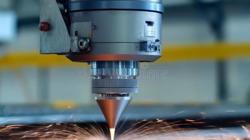 Milling Machine Operating in Industrial Factory Stock Video - Video of ...