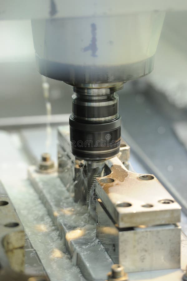 Milling machine stock image. Image of metalwork, metallic - 32529759