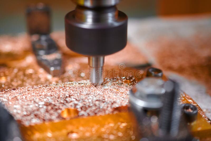 Milling Machine Precision Process Crafting Intricate Clockwork Cases in ...