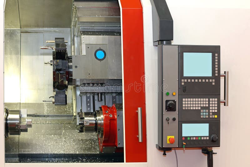 CNC Machining Center stock photo. Image of center, production - 110643232