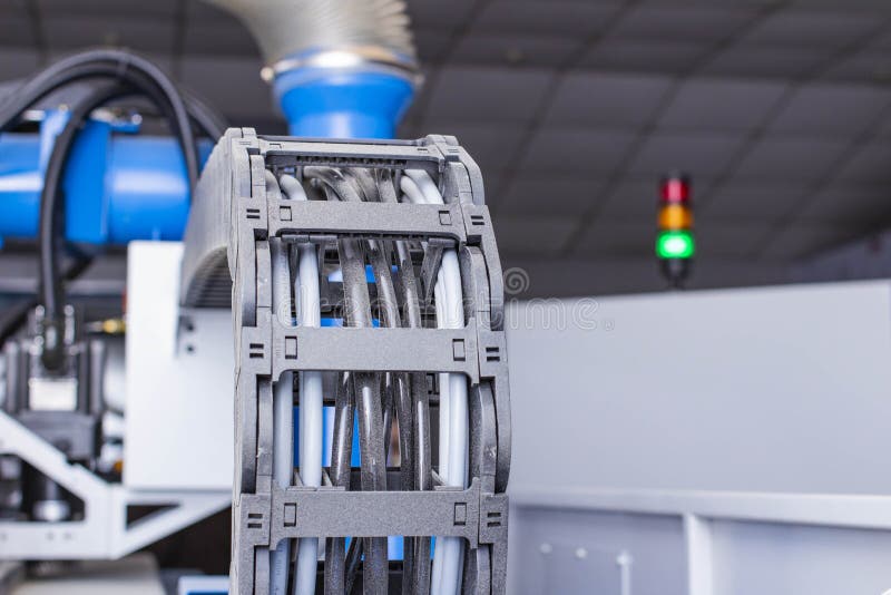 Milling a Wooden Board. Processing of Wood Panels on CNC Coordinate ...