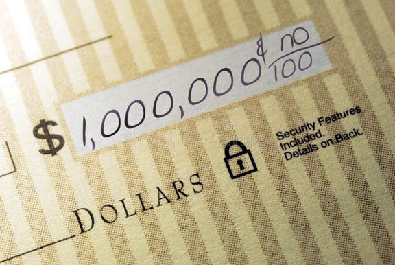 Million Dollar Check Stock Photos - Free & Royalty-Free Stock Photos ...