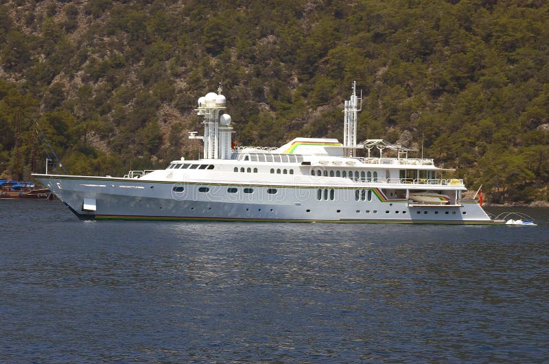 Million dollar yacht stock photo. Image of side, tourism - 1193146