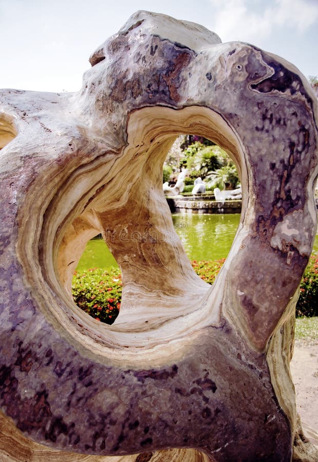 The Million Years Stone Park Stock Photo - Image of pink, excursion ...