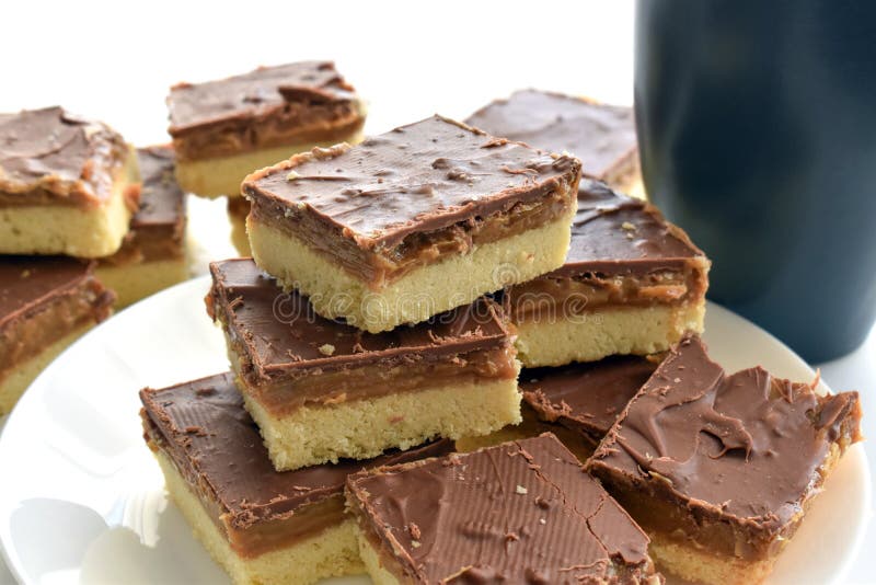 Millionaire`s Shortbread with Chocolate and Caramel, Caramel Slice or ...