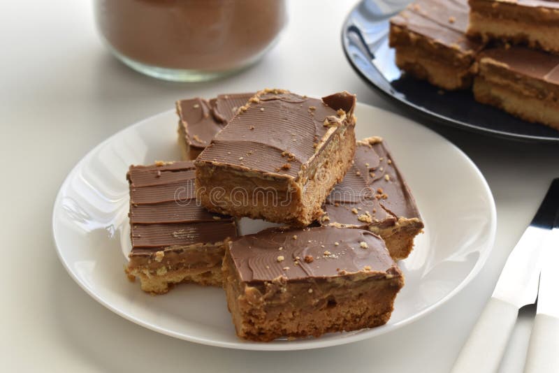 Millionaire`s Shortbread with Chocolate and Caramel, Caramel Slice or ...