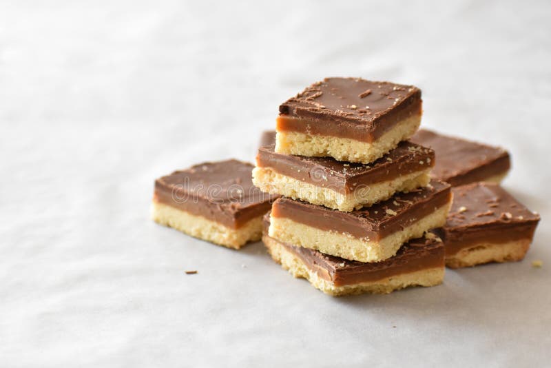 Millionaire`s Shortbread with Chocolate and Caramel, Caramel Slice or ...