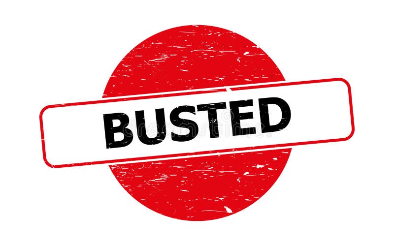 Busted Red Text Stamp White Stock Illustrations – 32 Busted Red Text ...