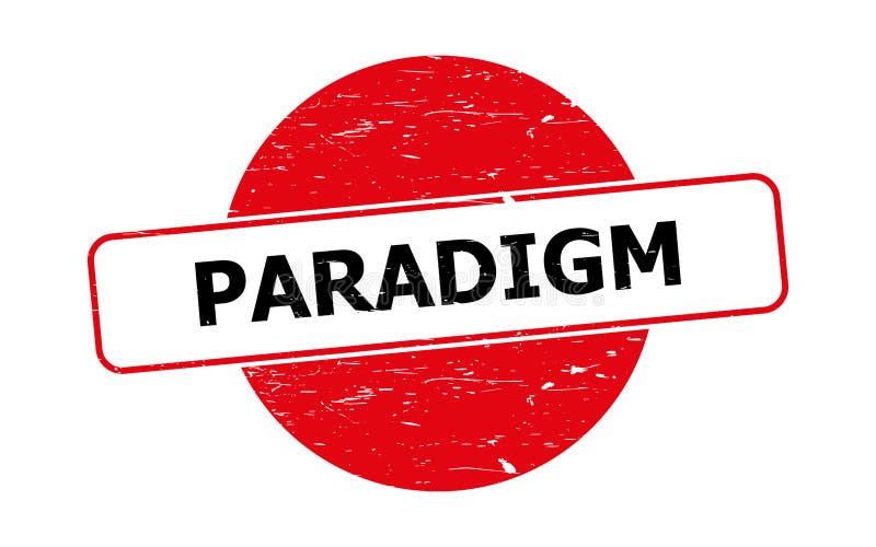 Paradigm Shift Traffic Sign on Blue Sky Stock Photo - Image of sign ...