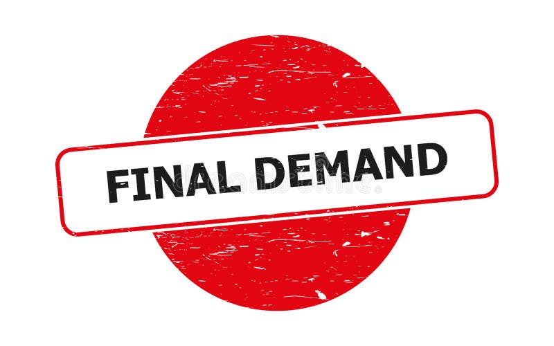 Final demand stock illustration. Illustration of miscellaneous - 92047575