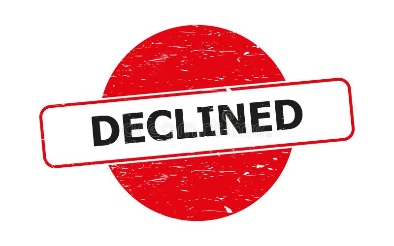 Approved Declined Stamp Stock Illustrations – 122 Approved Declined ...