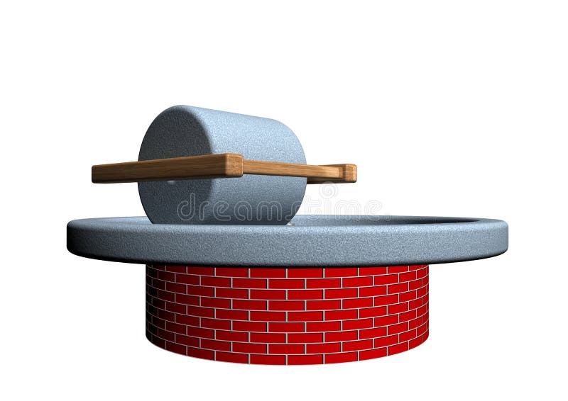 Millstone stock illustration. Illustration of shame, lockdown - 38559868