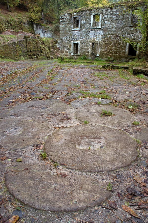 Millstone stock photo. Image of heavy, circular, closeup - 30376272