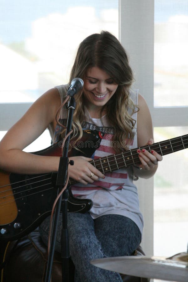 Milo Greene in Session at the Wythe Hotel Editorial Stock Photo - Image ...