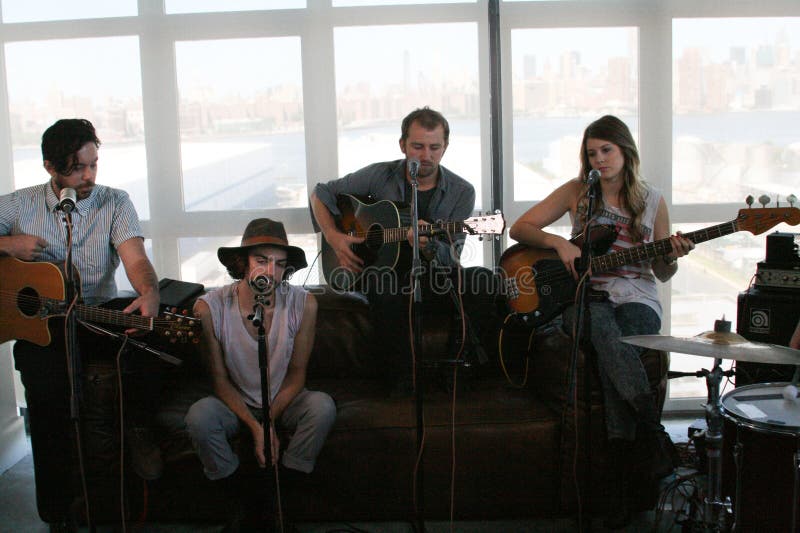 Milo Greene in Session at the Wythe Hotel Editorial Stock Photo - Image ...