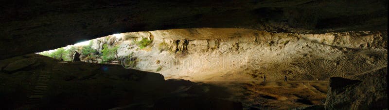 Milodon Cave Natural Monument Stock Image - Image of natales, geography ...