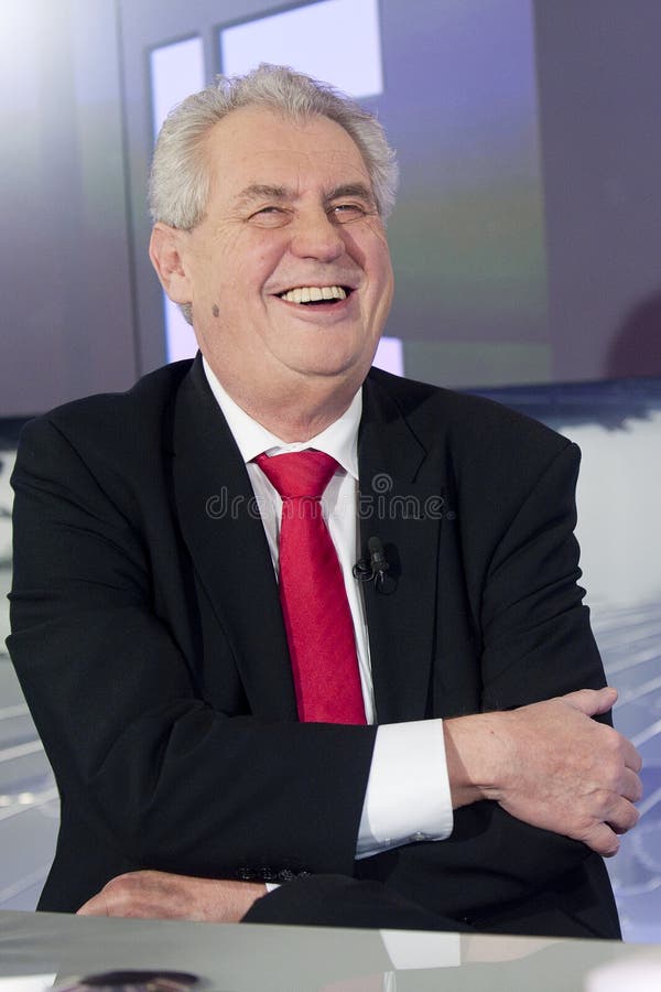 Milos Zeman editorial stock image. Image of zeman, spoz - 29708339