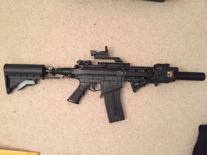 Milsig M17 editorial photography. Image of milsig, paintball - 48005307