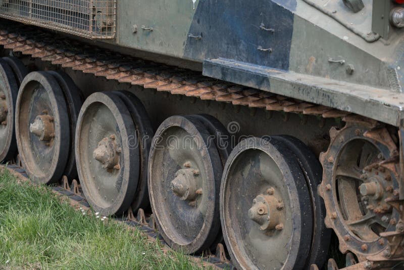 Miltary tracked vehicle stock photo. Image of army, driving - 40571164