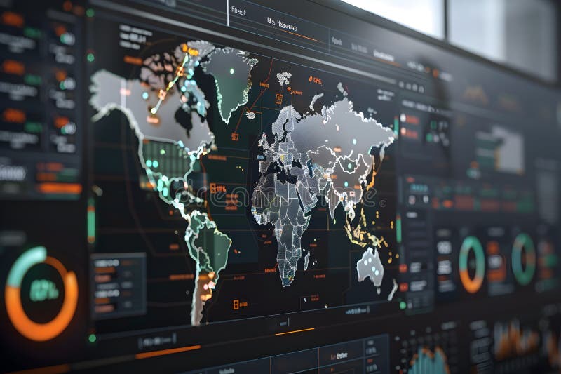Miltech Concept - AI Command and Control Dashboard, with Interactive ...