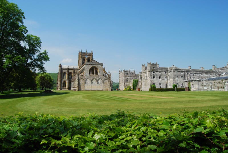 Milton Abbey & School , Dorset, UK Stock Image - Image of green, milton ...