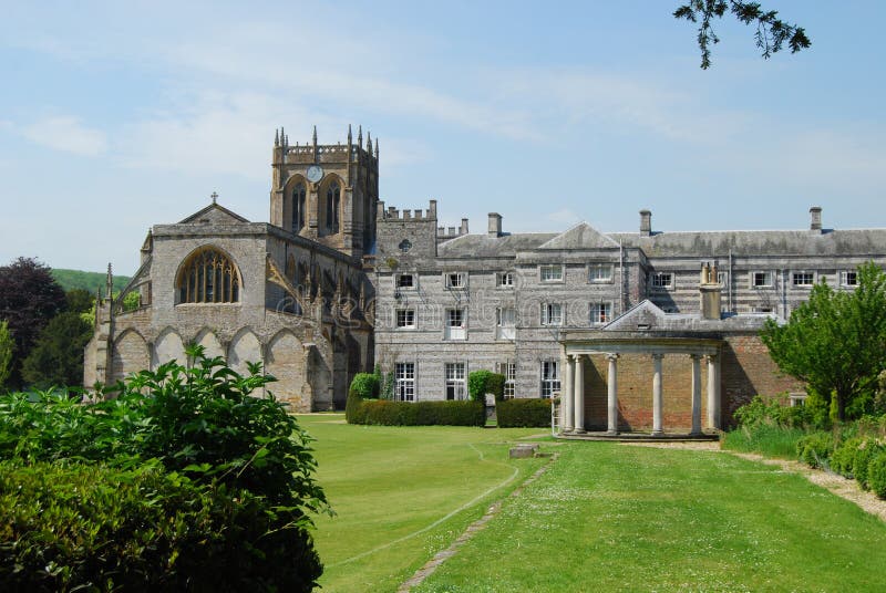 Milton Abbey & School stock photo. Image of home - 25140926