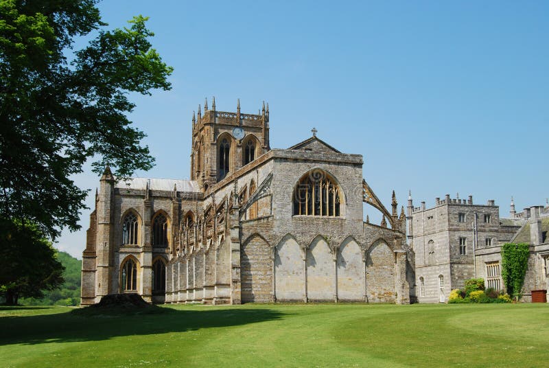 Milton Abbey & School stock image. Image of church - 40168043