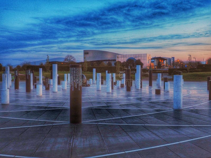 Milton Keynes Rose Bowl at Sunset Editorial Stock Image - Image of ...