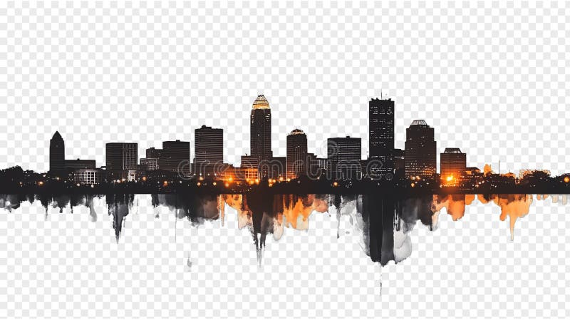 Milwaukee city skyline stock photo. Illustration of layout - 341525378