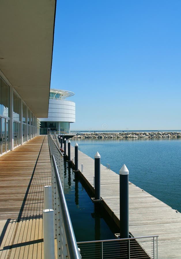Milwaukee Waterfront Apartment Scene Stock Image - Image of fishing ...