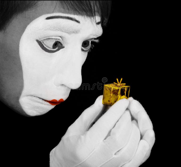 Mime stock image. Image of humor, pantomime, problem - 17572581