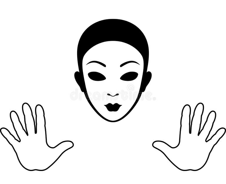 French Mime Stock Illustrations – 974 French Mime Stock Illustrations ...