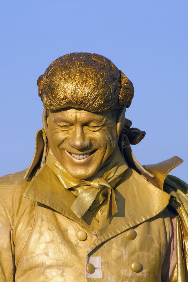 Mime editorial stock image. Image of portrait, wien, mozart - 49634639