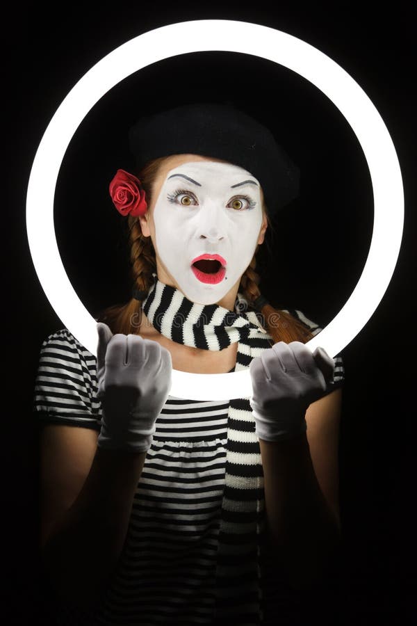 Pantomime stock vector. Illustration of actor, theatrics - 18167285