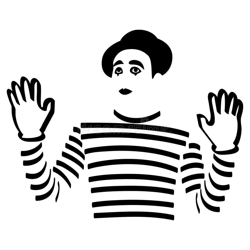 Mime Stock Illustrations – 1,351 Mime Stock Illustrations, Vectors ...